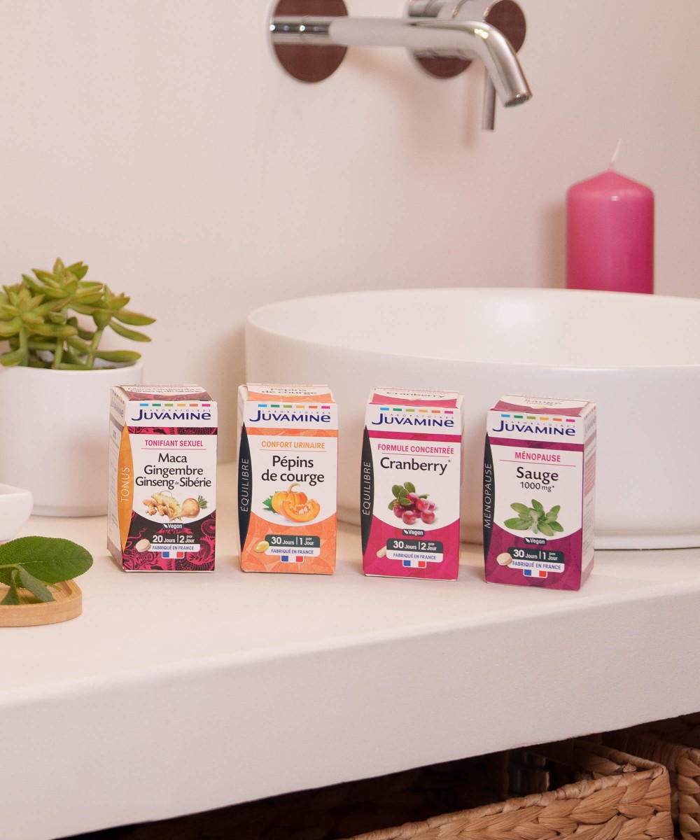 Maca 1500 mg - Vigueur Sexuelle 30 comprimés | Juvamine