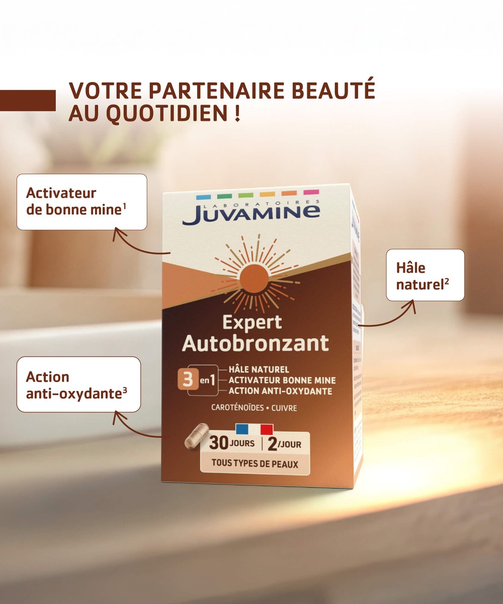 EXPERT AUTOBRONZANT - Hâle naturel - activateur bonne mine - action ...
