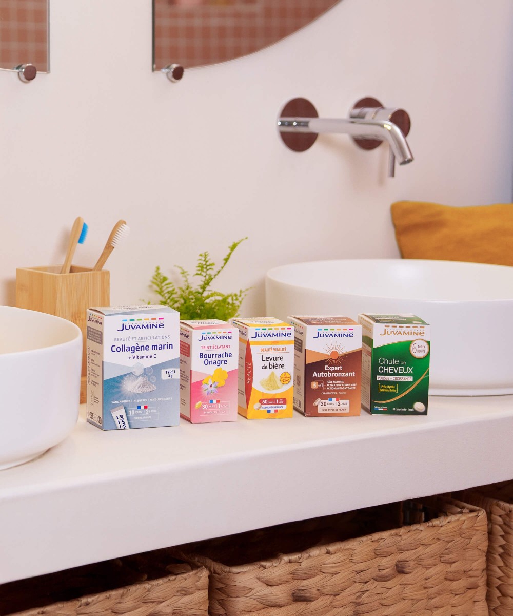 Collagène Marin 3000 mg - Beauté 20 sticks à diluer | Juvamine