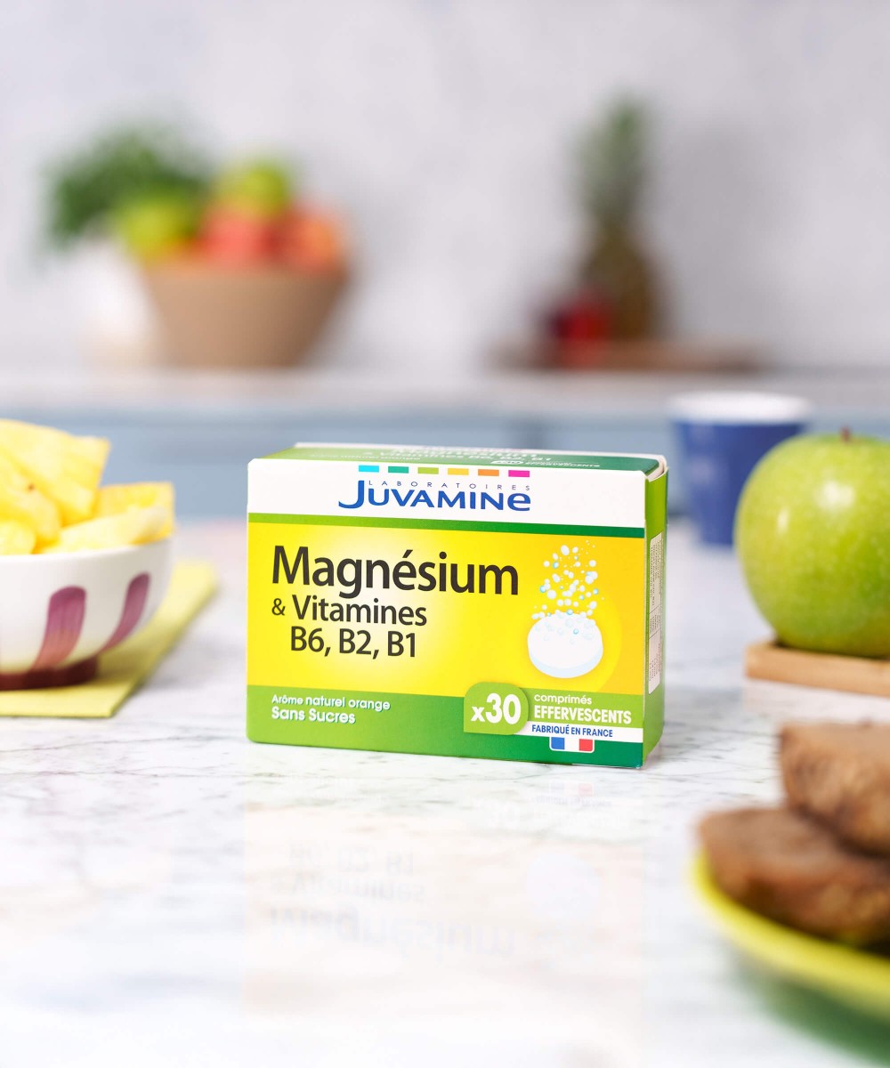 Magnésium + Vitamines B - Équilibre Effervescents 30 | Juvamine